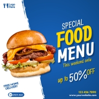 BURGER INSTA.E Template | PosterMyWall