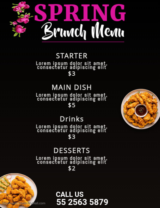 Copy of Menu Templates | PosterMyWall