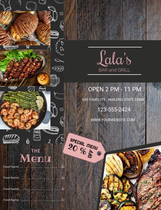 MENU VIDEO.B Template | PosterMyWall