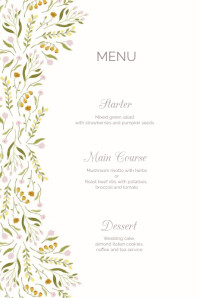 old vintage restaurant food menu template | PosterMyWall