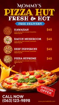 Dinosaur Kid's Menu with prices Template | PosterMyWall