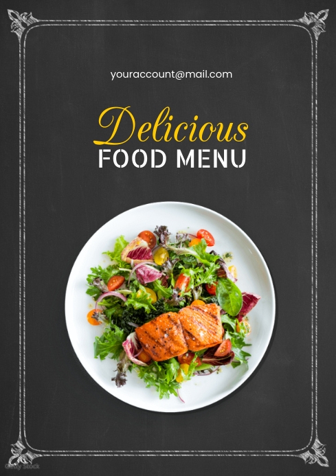 Menus Template | PosterMyWall