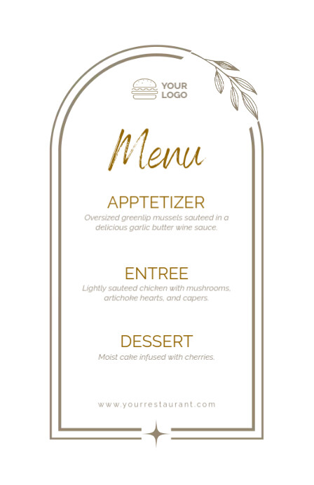 Menus Template | PosterMyWall