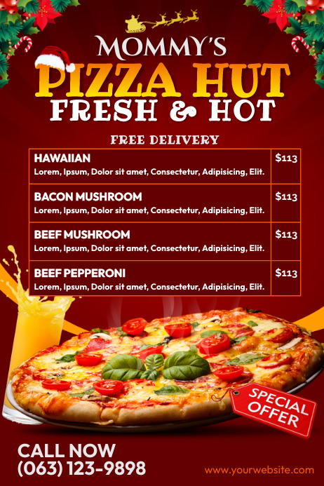 Menus Template | PosterMyWall