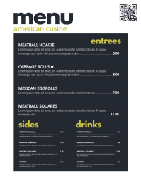 19,230+ african restaurant menu flyer template Customizable Design ...