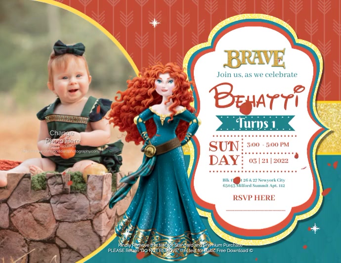 Copy of Merida | PosterMyWall