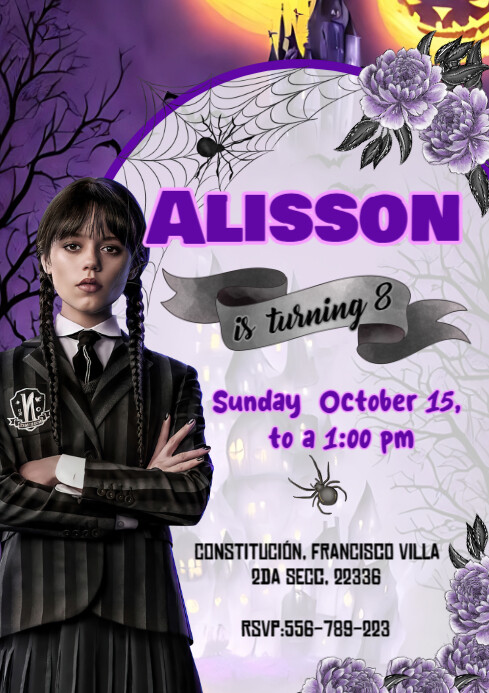 merlina Template | PosterMyWall