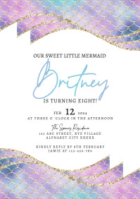 Mermaid Template | PosterMyWall