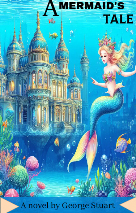 Mermaid novel book cover Template | PosterMyWall