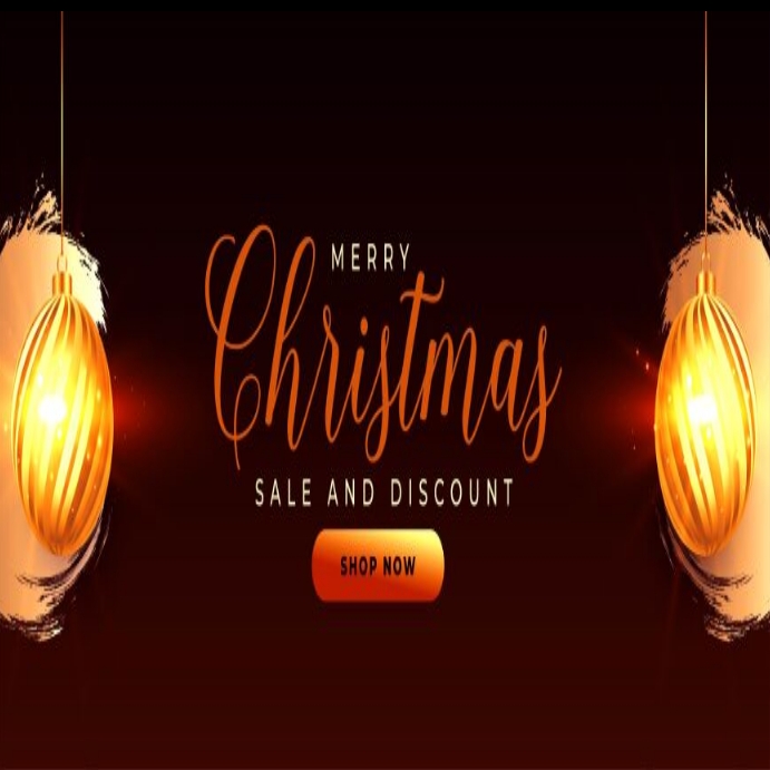 merry chriistmas sale and discount Template | PosterMyWall