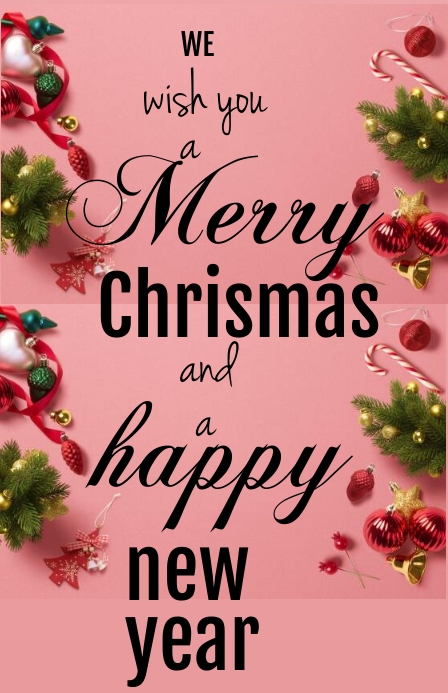 Merry Chrismas Template | PosterMyWall