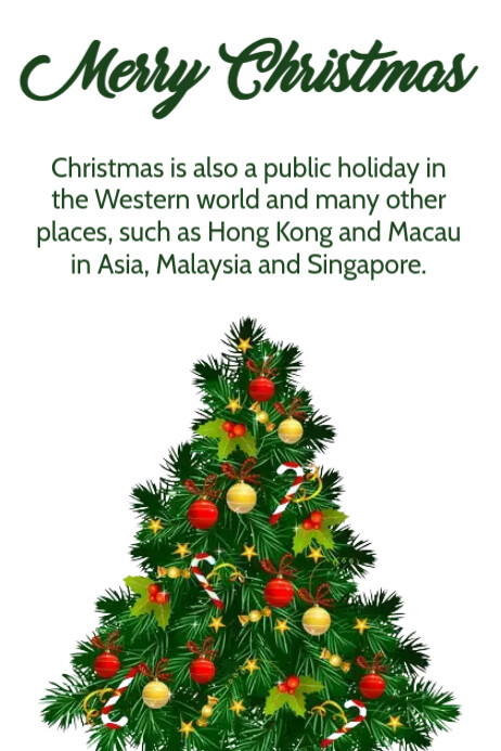 Poster Selamat Natal Templat | PosterMyWall