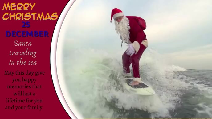 Merry Christmas (1) Template | PosterMyWall