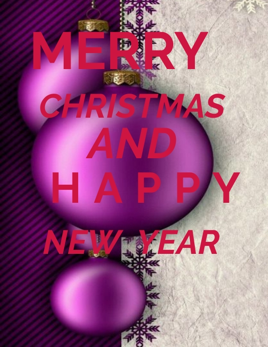 Merry Christmas (1) Template | PosterMyWall