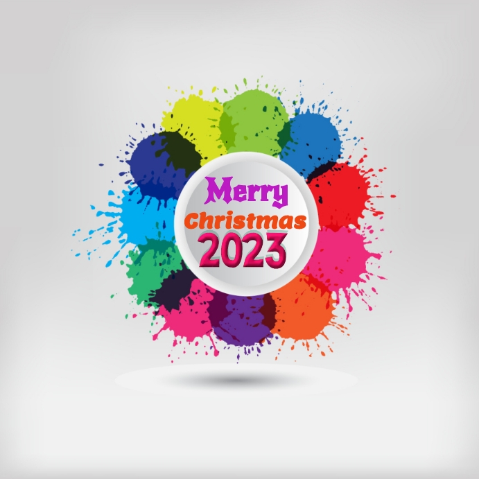 Merry Christmas 2023 Template | PosterMyWall