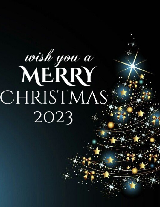 Merry Christmas 2023 Template | PosterMyWall