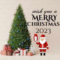 Merry Christmas 2023 Template | PosterMyWall