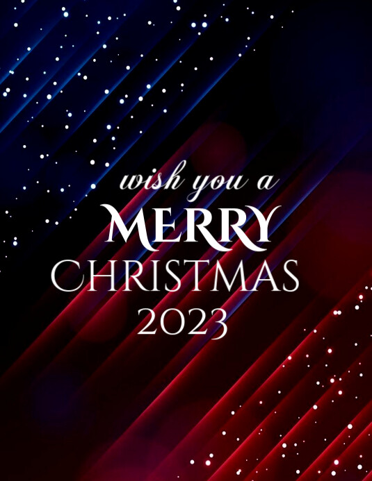 Merry Christmas 2023 Template | PosterMyWall