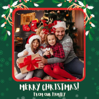 Merry Christmas and Happy New Year IG Post Template | PosterMyWall