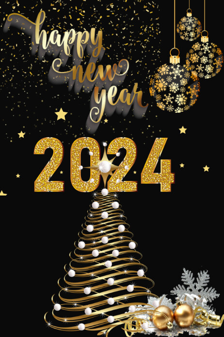 Copy of Merry christmas and happy new year | PosterMyWall