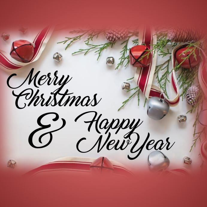 Merry Christmas and Happy New Year Flyer Template | PosterMyWall
