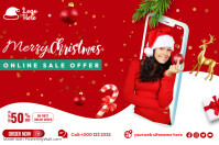 Merry Christmas Promo Template | PosterMyWall