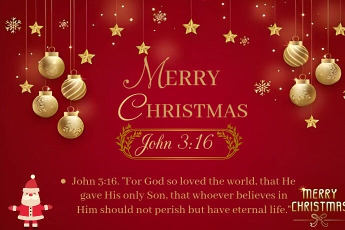 merry christmas card Template | PosterMyWall
