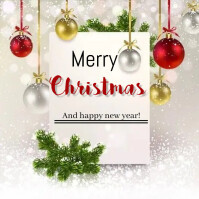 Merry Christmas cards Template | PosterMyWall