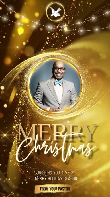 Copy of merry christmas church instagram story post | PosterMyWall