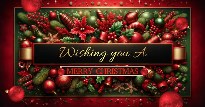 merry christmas church wishes cards card Template | PosterMyWall