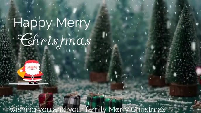 Merry Christmas Template | PosterMyWall
