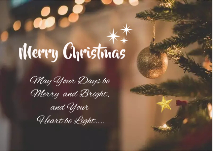 Merry Christmas Template | PosterMyWall