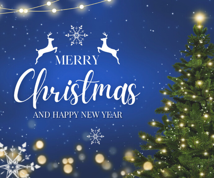 Merry Christmas Template | PosterMyWall
