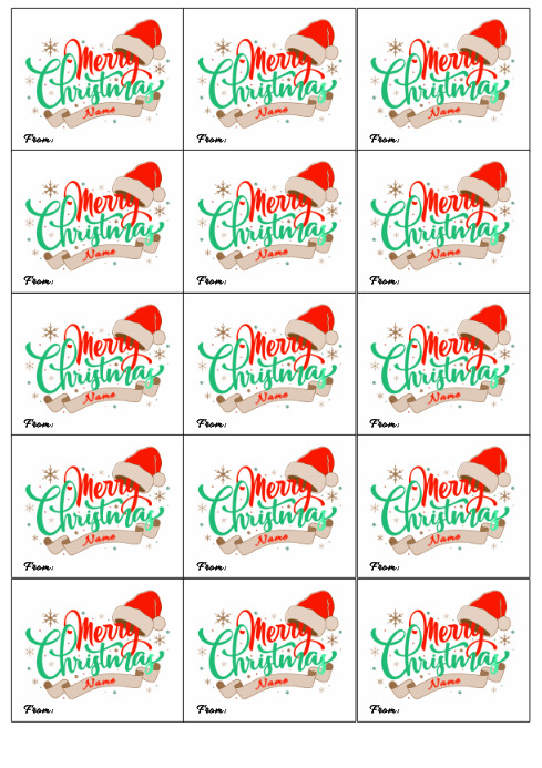 Merry Christmas Template | PosterMyWall