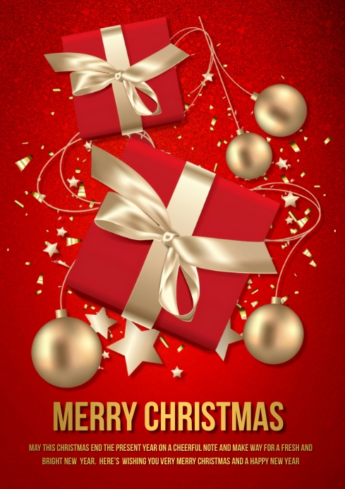 Merry christmas Template | PosterMyWall