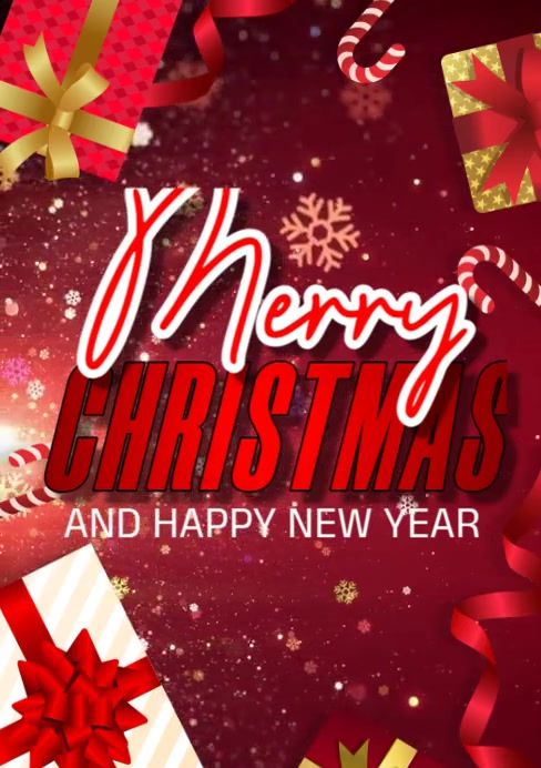 merry christmas Modelo | PosterMyWall