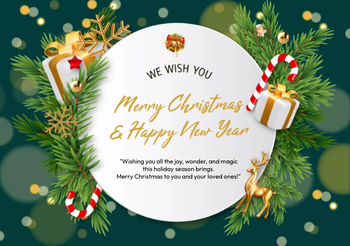 merry christmas Template | PosterMyWall