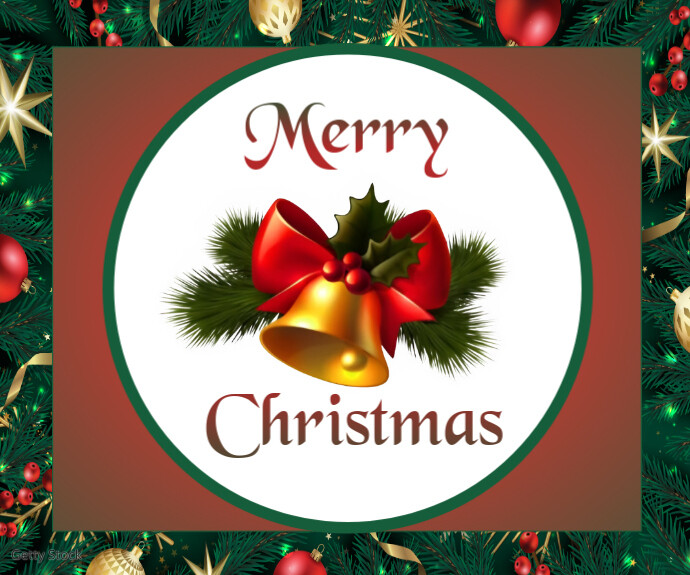 Merry Christmas Template | PosterMyWall