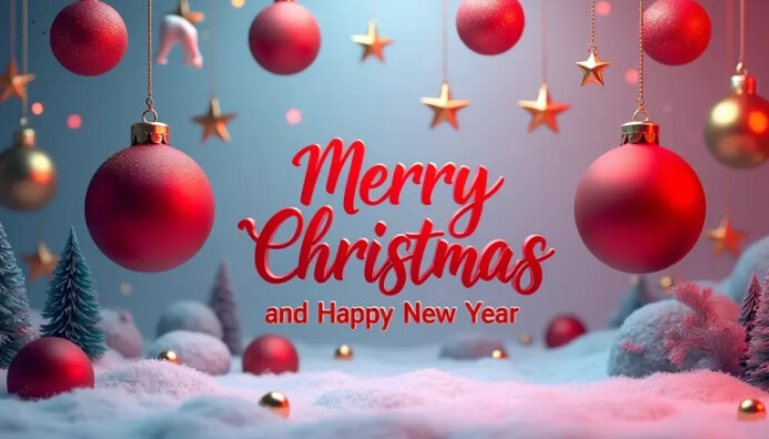 merry Christmas Template | PosterMyWall