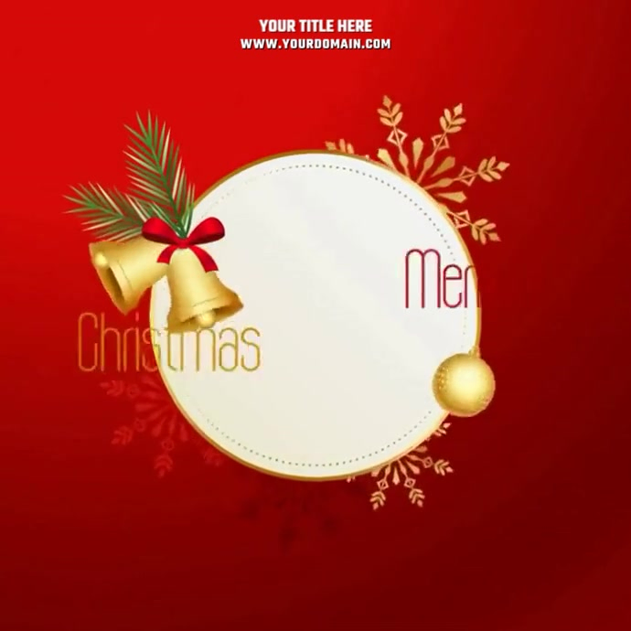 Plantilla de Merry Christmas | PosterMyWall