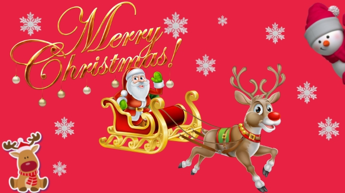 MERRY CHRISTMAS Template | PosterMyWall