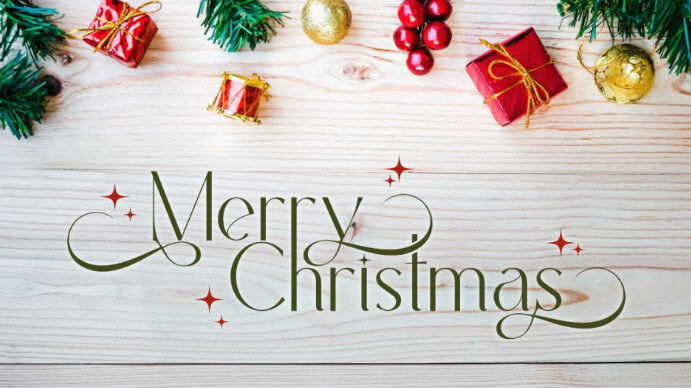 Merry Christmas Template | PosterMyWall