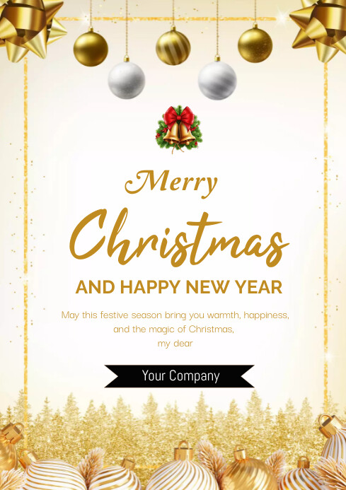 merry christmas Template | PosterMyWall