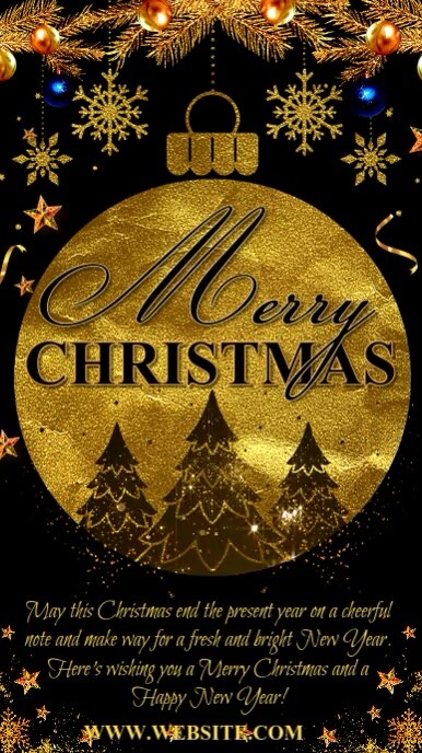 Copy of merry Christmas | PosterMyWall