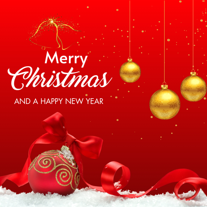 Merry Christmas Template | PosterMyWall