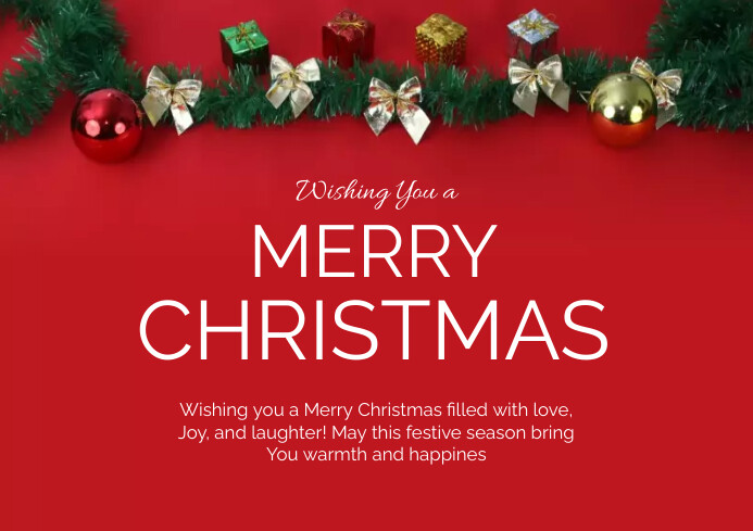 merry christmas Template | PosterMyWall