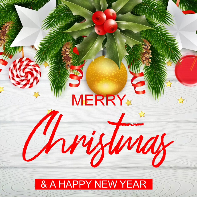 merry christmas Template | PosterMyWall