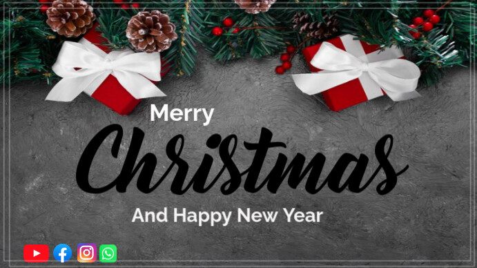 merry christmas Template | PosterMyWall