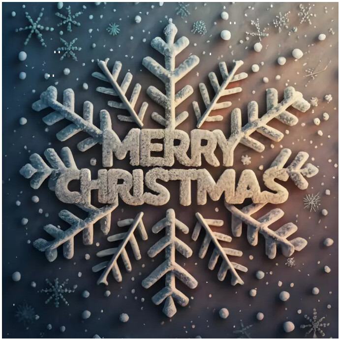 Merry Christmas design template | PosterMyWall