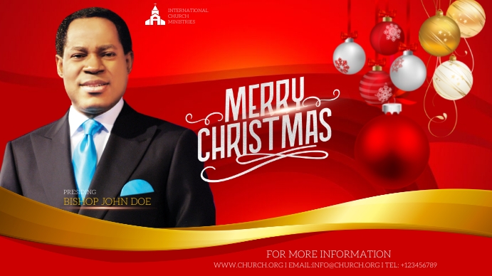 MERRY CHRISTMAS Template | PosterMyWall